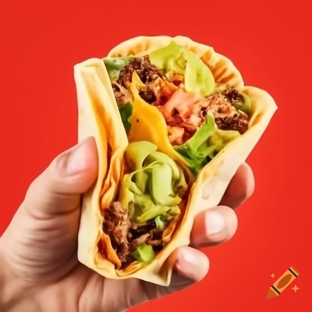 Step-by-step process to create a delicious burrito on Craiyon