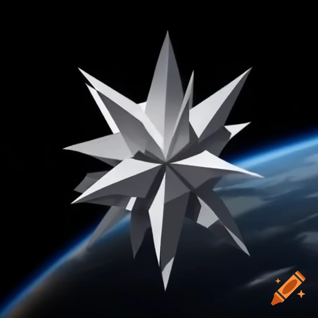 Origami-inspired space habitats, compact for transport and expandable ...