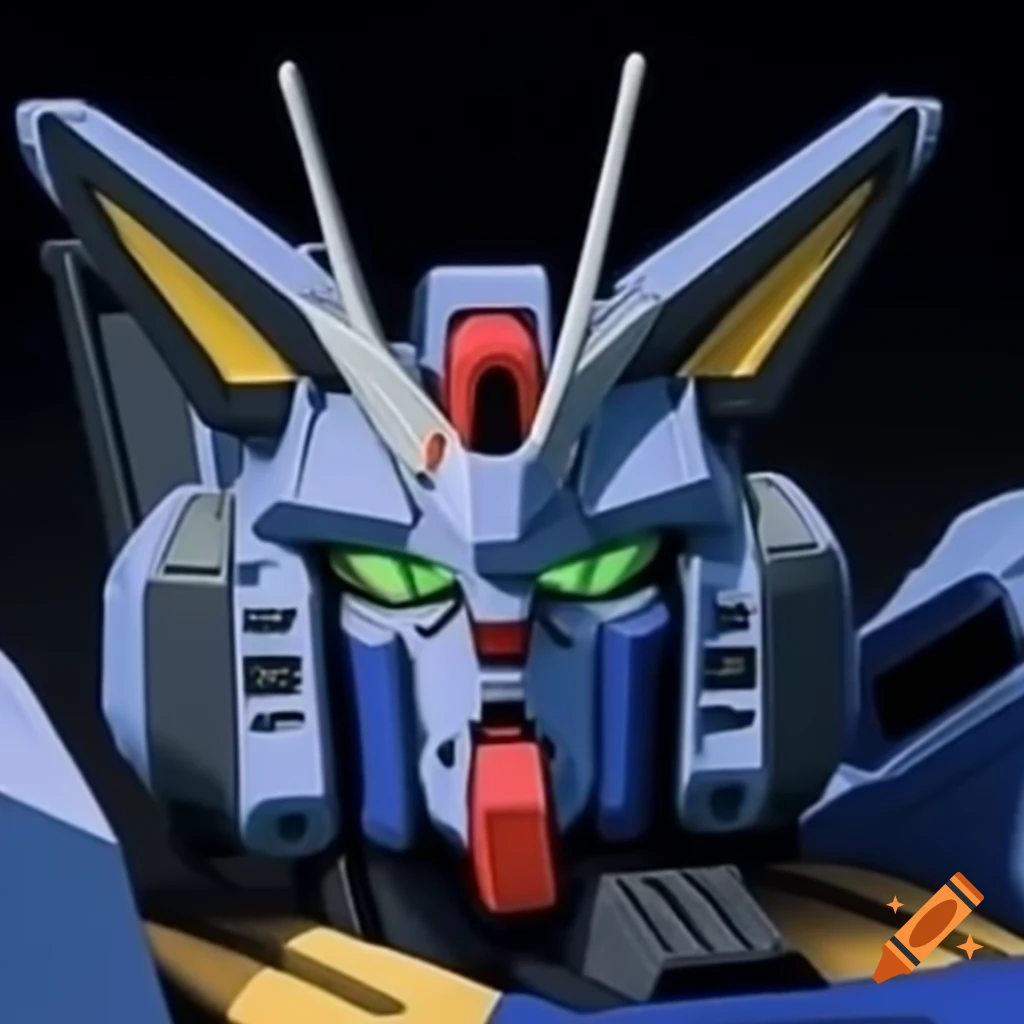 Cat-inspired Gundam robot design on Craiyon