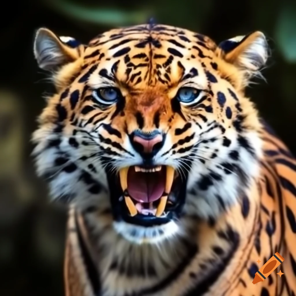 Cheetah And Tiger Hybrid