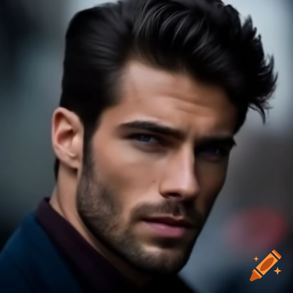 Handsome italian man on Craiyon