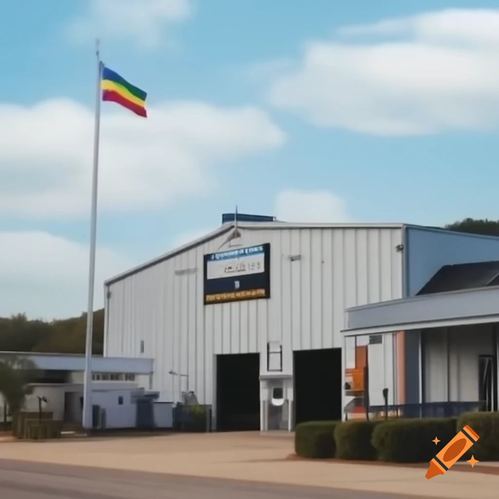 Advertisement for lib fabricators featuring steel factory and pride ...