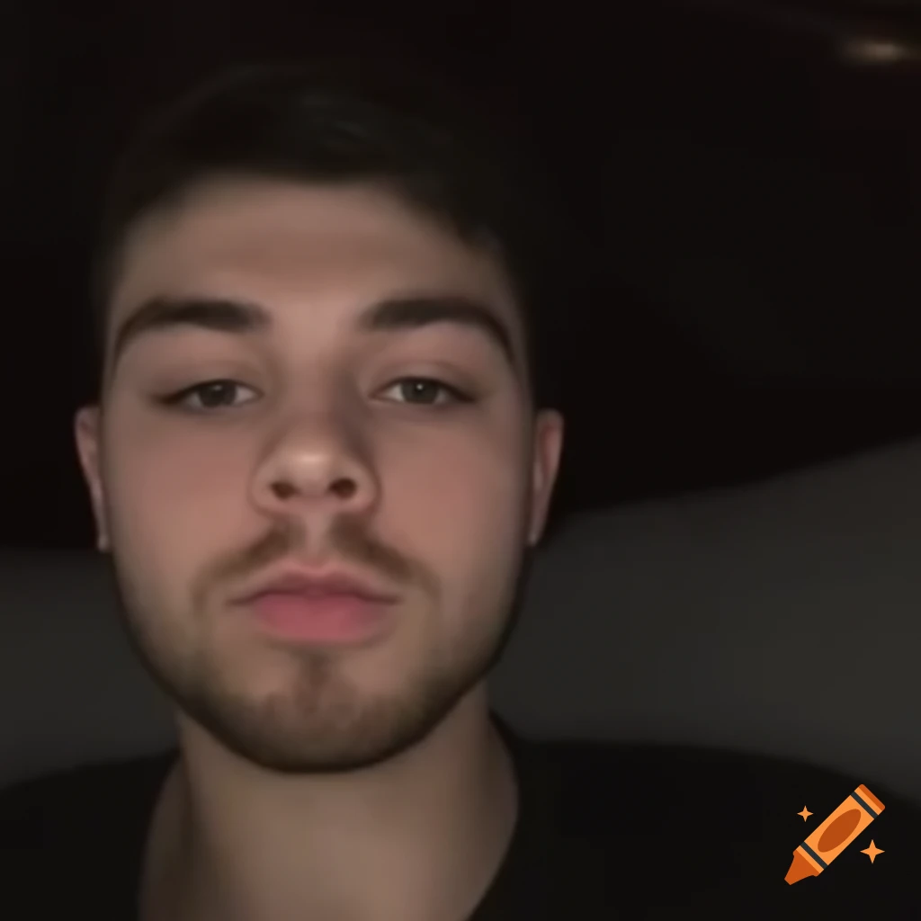 Selfie of a middle-aged white man on Craiyon