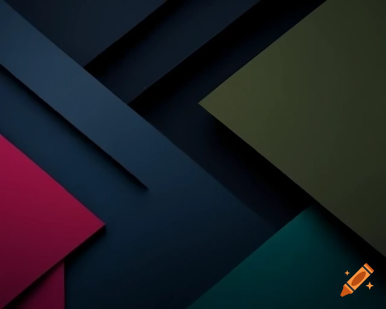 Dark muted color palette featuring black, charcoal grey, and deep navy ...