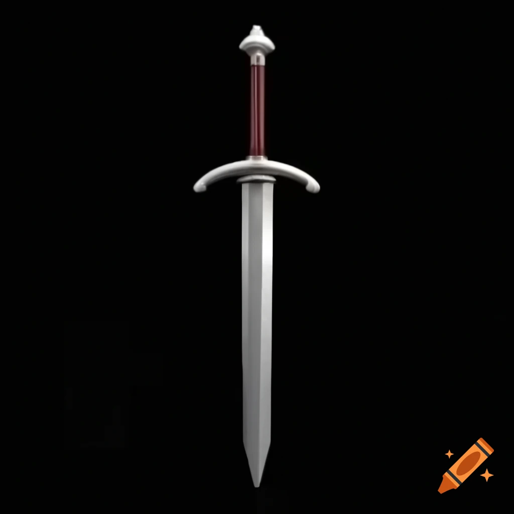 Sword with intricate design on Craiyon