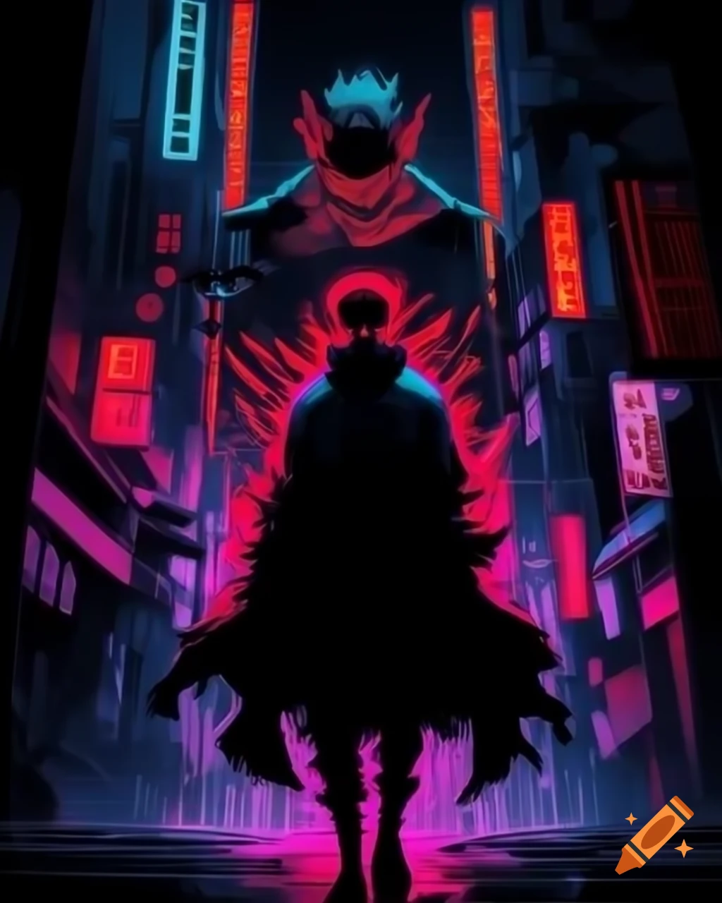 Dark anime-style wallpaper featuring sukuna from jujutsu kaisen ...