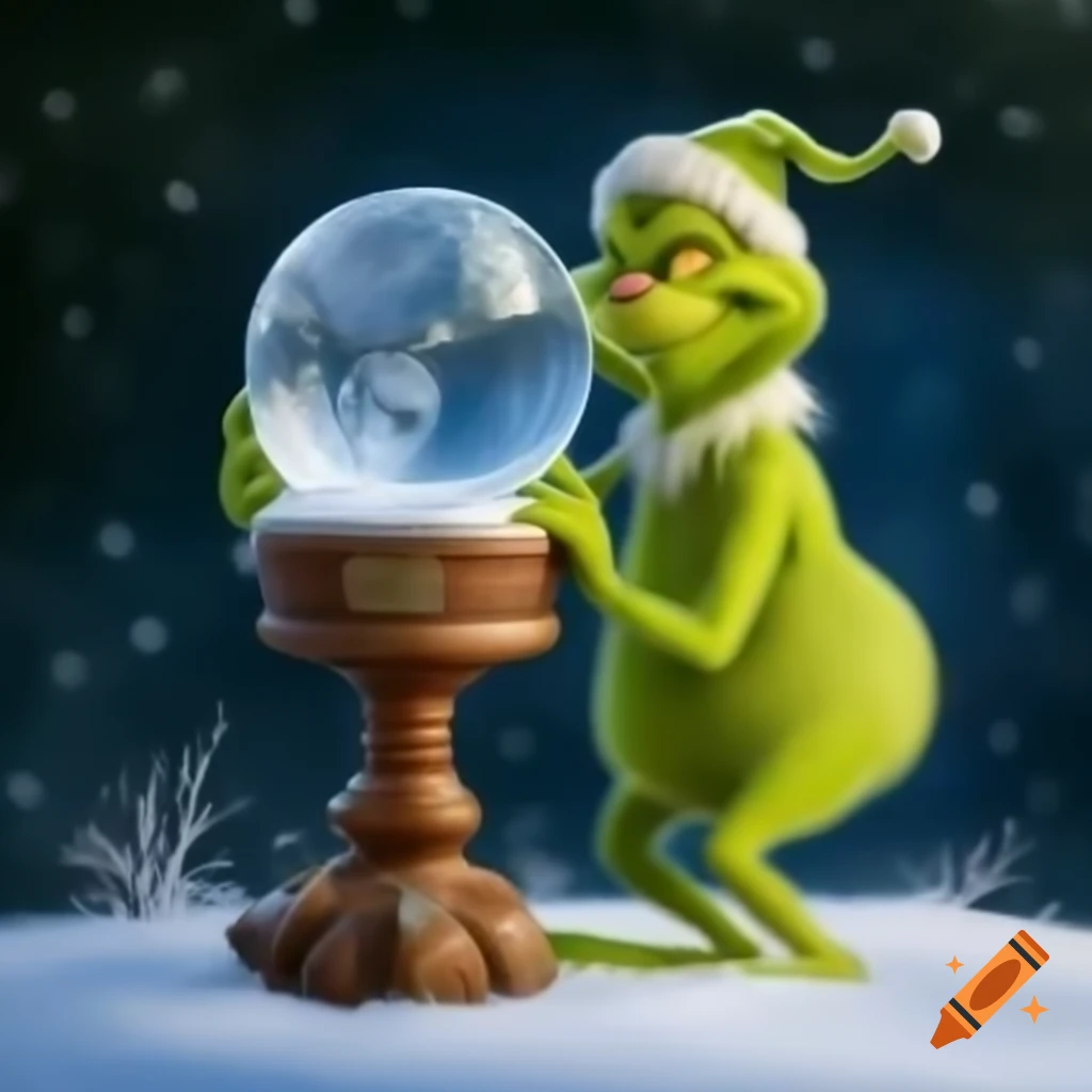 Grinch snow globe store