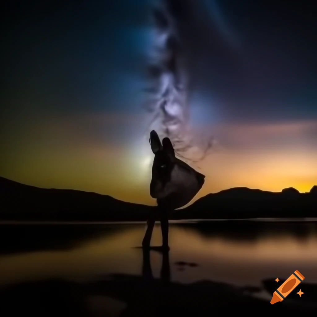 Abstract representation of freedom and self-expression on Craiyon