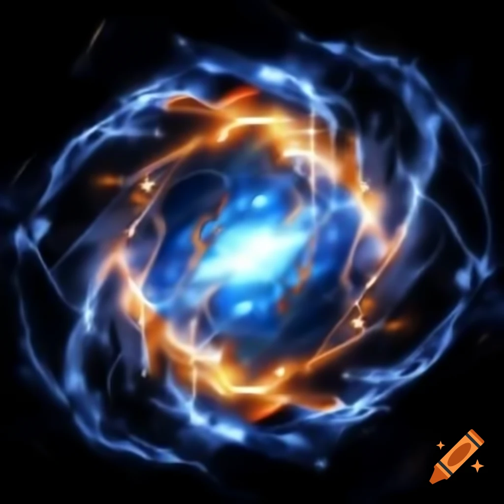 Concept of the multiverse as a living ecosystem representing balance ...