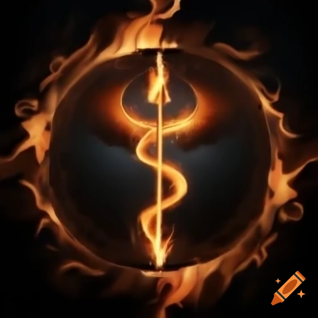 Symbol of fire in mythology on Craiyon