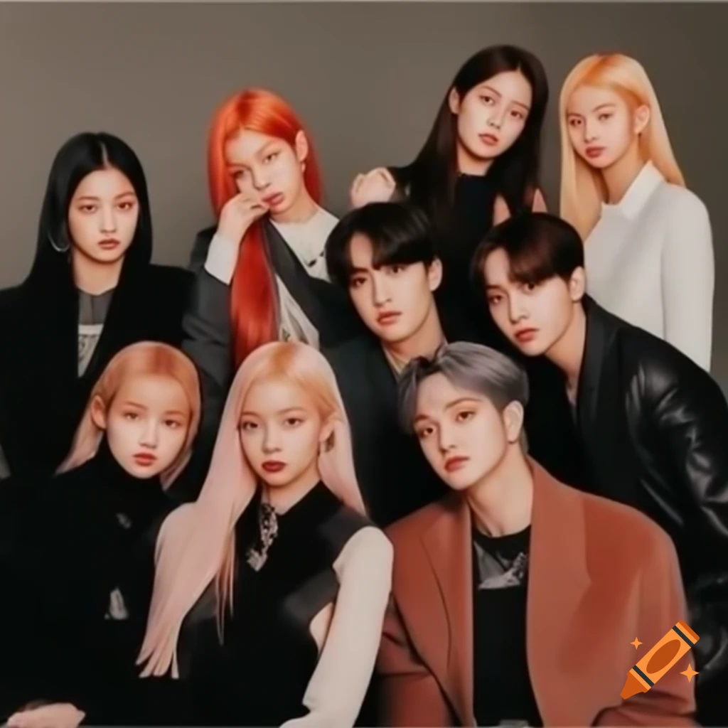 Blackpink and bts collaboration moment, showcasing global music icons ...