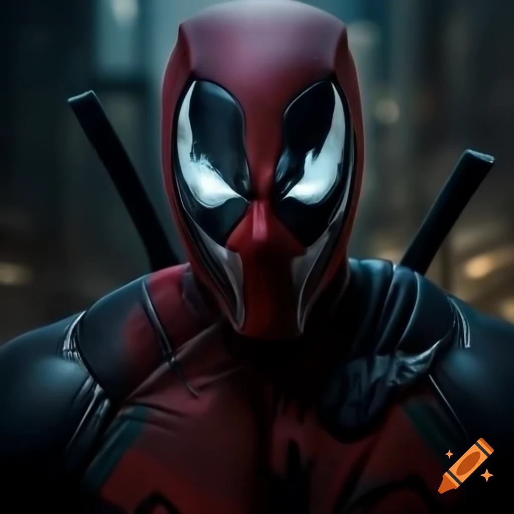 Shadowy figure inspired by comic book anti-hero aesthetics with glowing ...