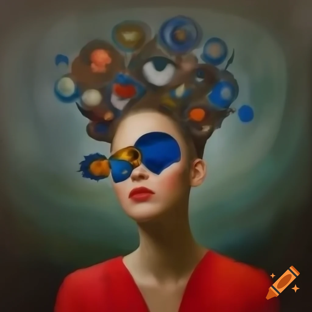 Original artwork reflecting societal social conditions on Craiyon