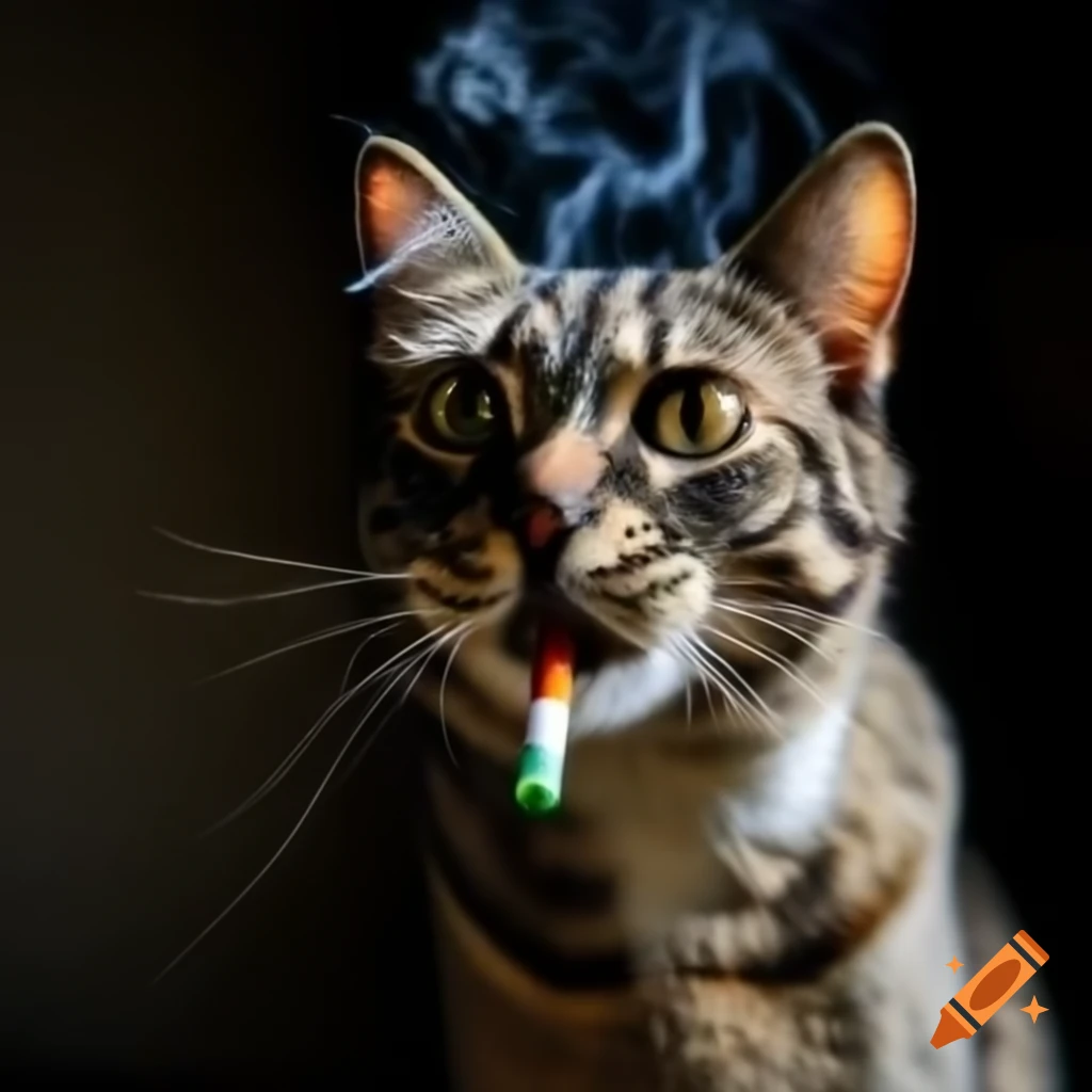 Heres A Bunch Of Instagram Pictures Of Cats Smoking Weed We Went