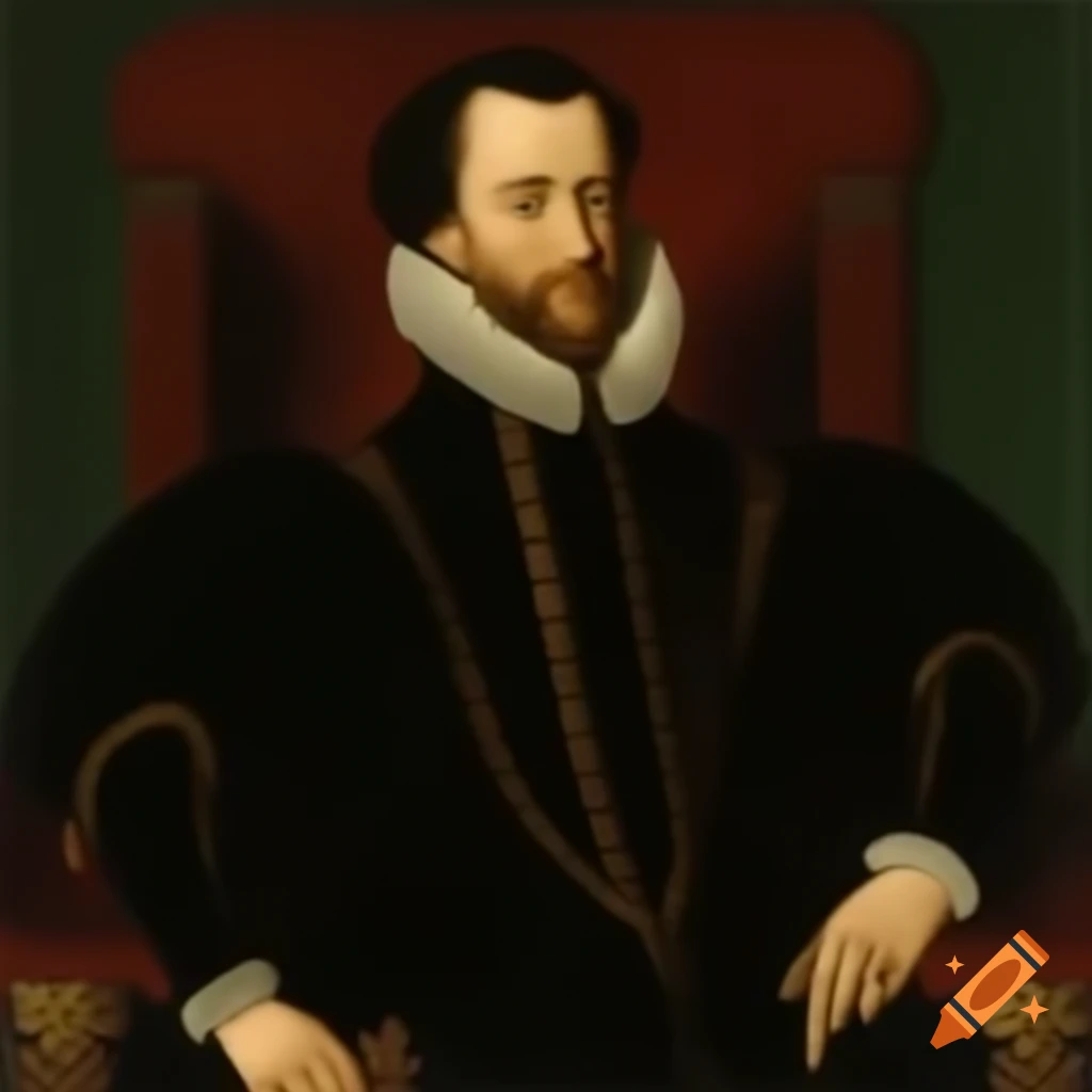 Regal young king in dark velvet robes sitting on throne, inspired by ...