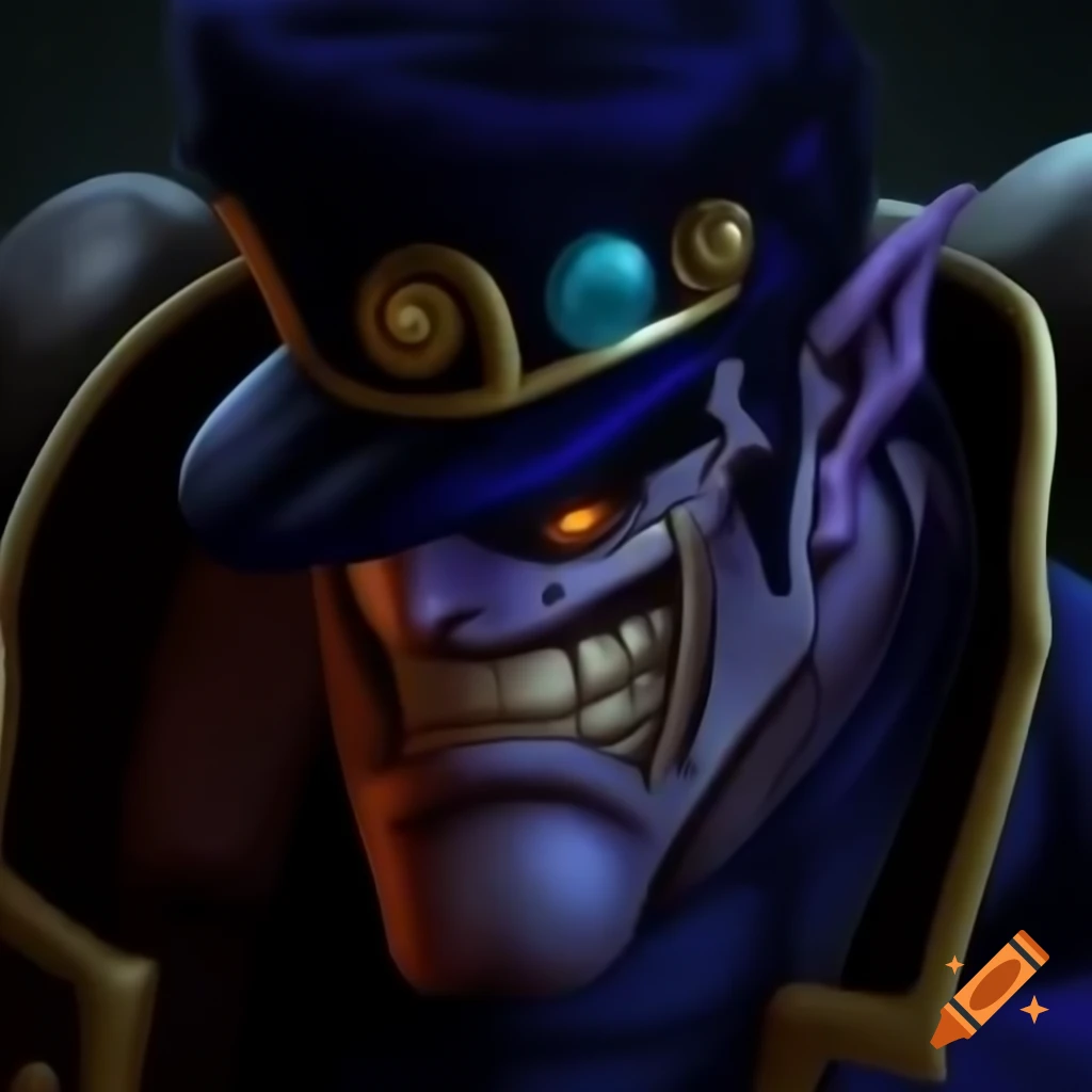 Jotaro kujo as a darkspear troll in world of warcraft with piercing ...