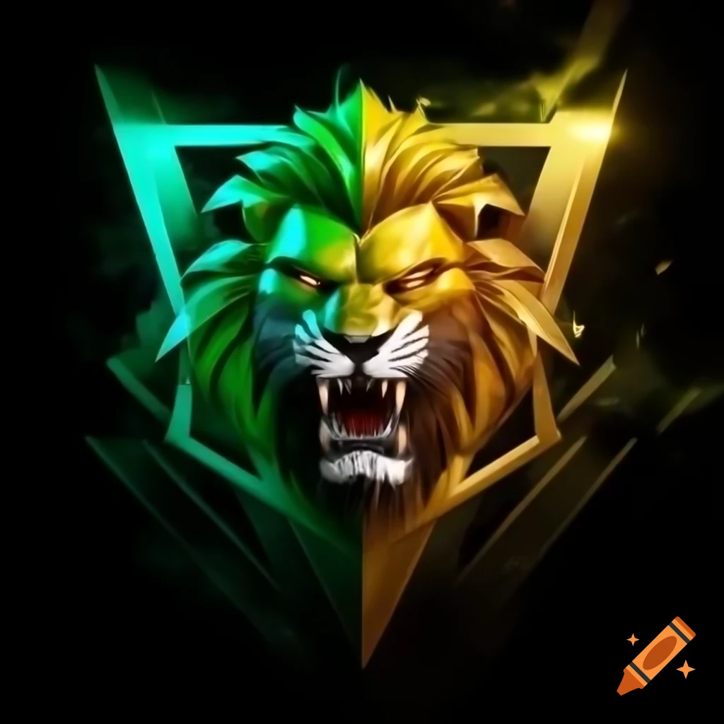 Modern aggressive logo for team Invictus featuring a stylized lion in ...