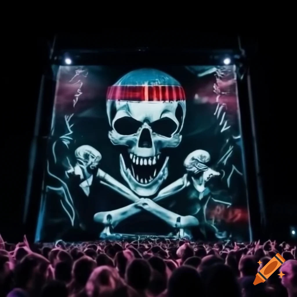 Striking banner for Belgian Hardcore Community with skull graphics and ...