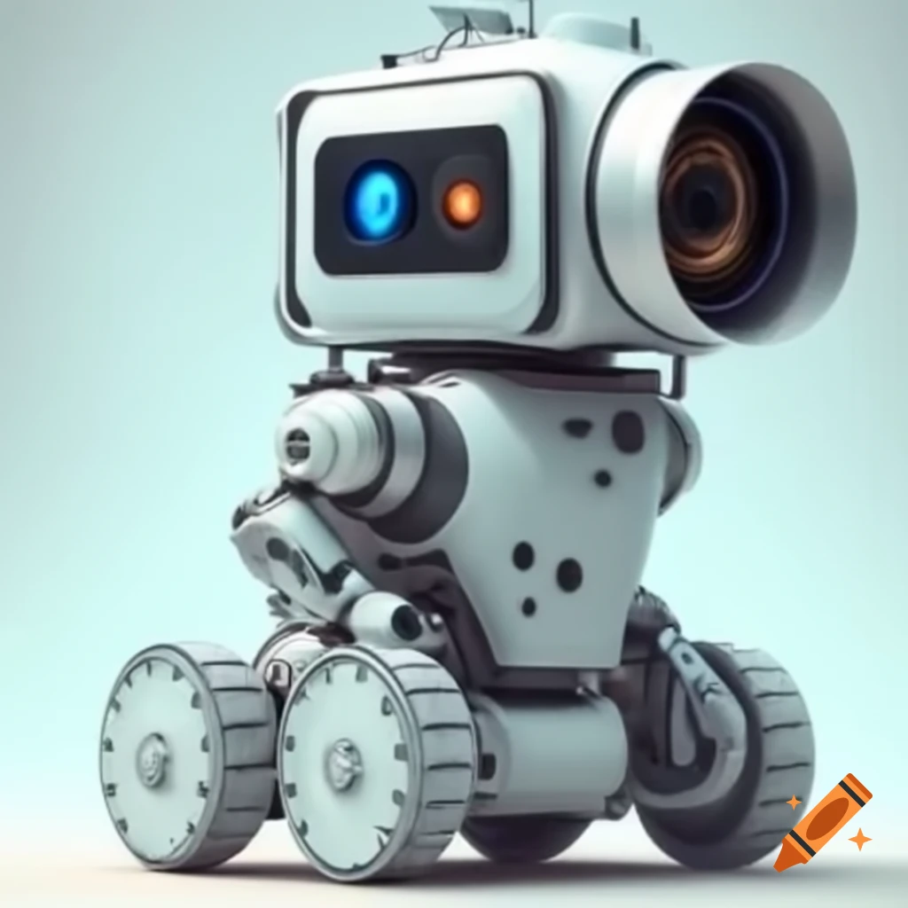 Robot camera design on Craiyon