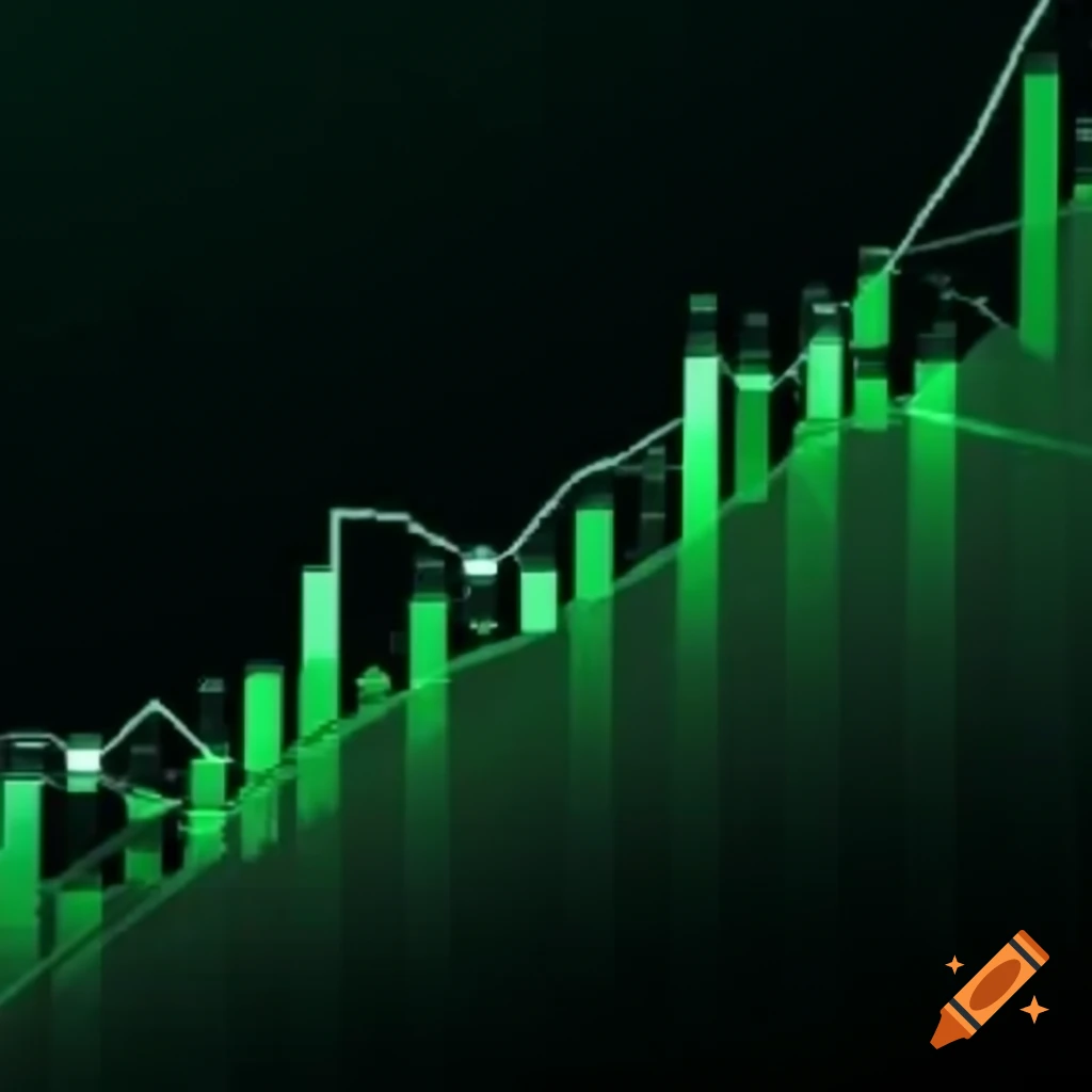 Professional guide on etf investments featuring green charts on black ...