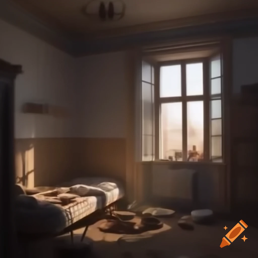 Ambiguous description of a room, possibly deteriorated or unkempt on ...