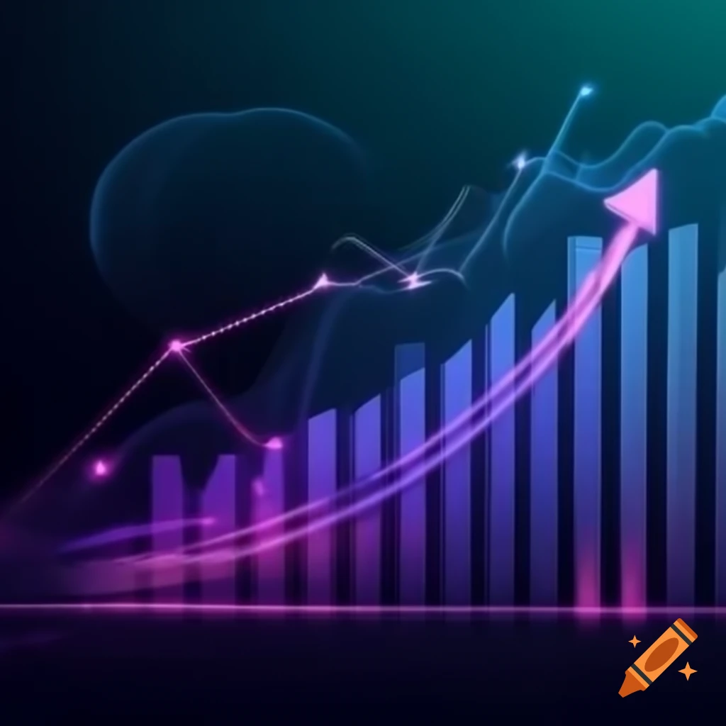 Professional guide design featuring green charts on a black background ...