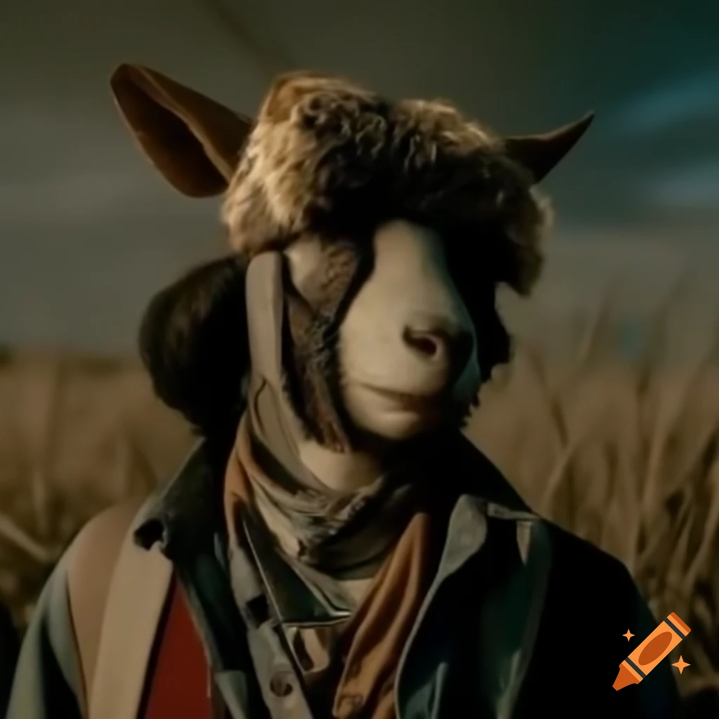 Animal resembling a famous actor, whimsical representation on Craiyon