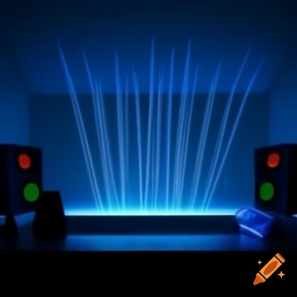 Laser screen technology concept on Craiyon