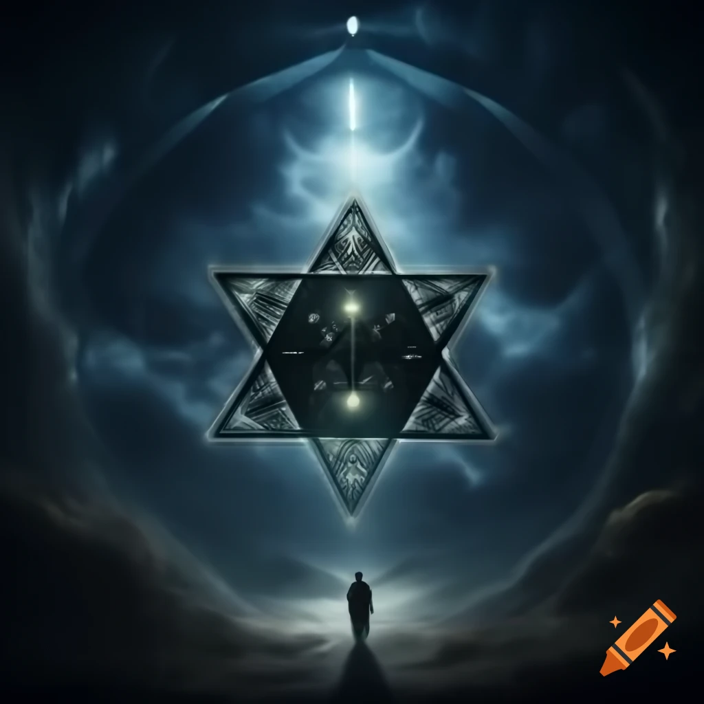 Split Hexagram tarot spread indicating guidance on magical path and ...
