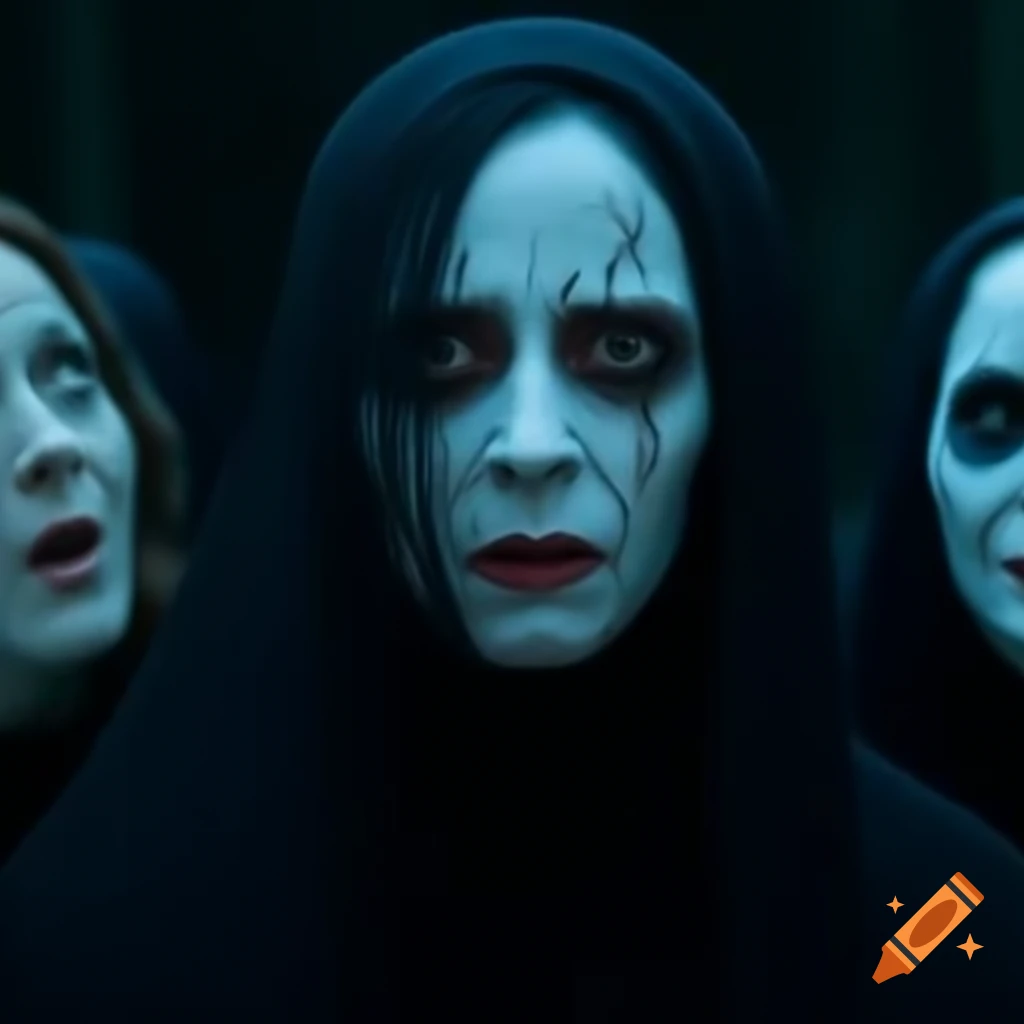 Scary female ghost haunting women, inspired by Bathsheba from horror ...