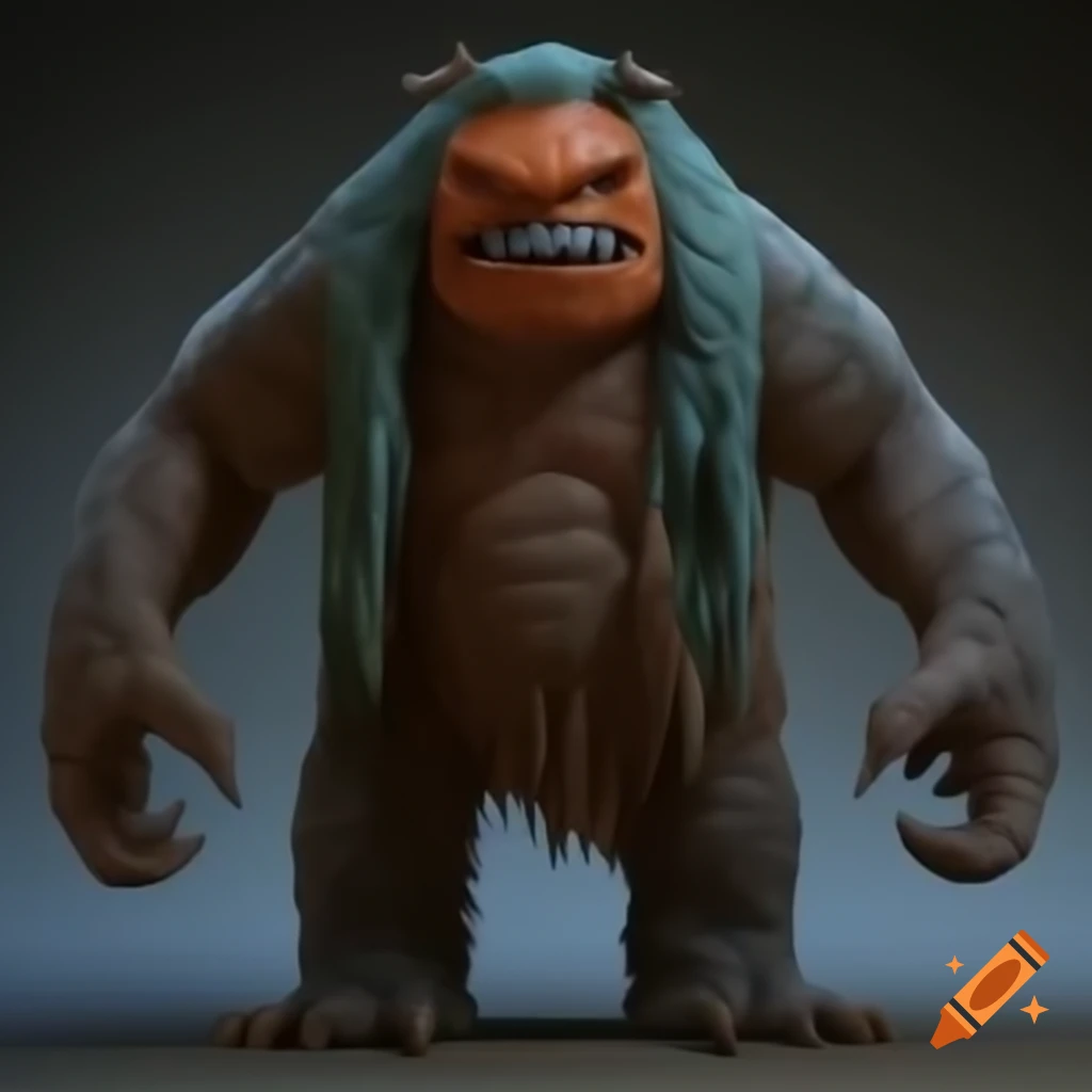 Ocasta Stone Coat, a flint stone humanoid creature from Native American ...