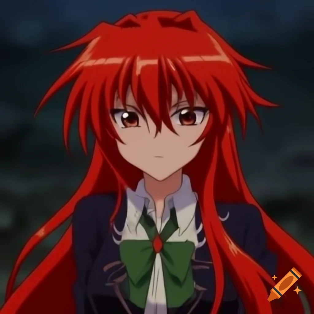 Rías gremory character artwork on Craiyon