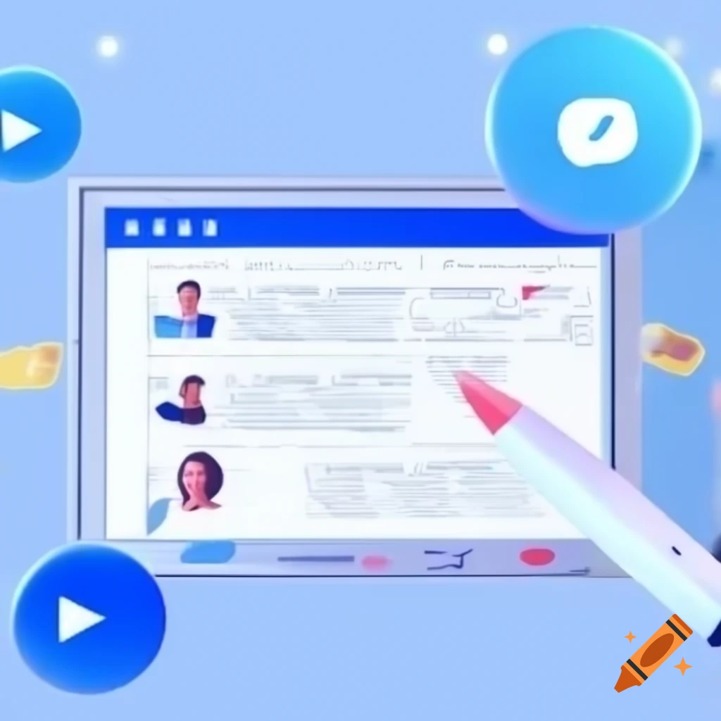 Bright educational thumbnail with Facebook and YouTube logos and text ...