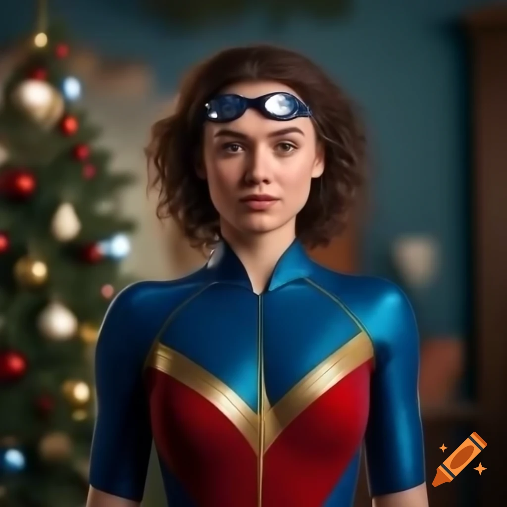 Superhero 'the swimming swan' inspired by new year's eve and christmas ...