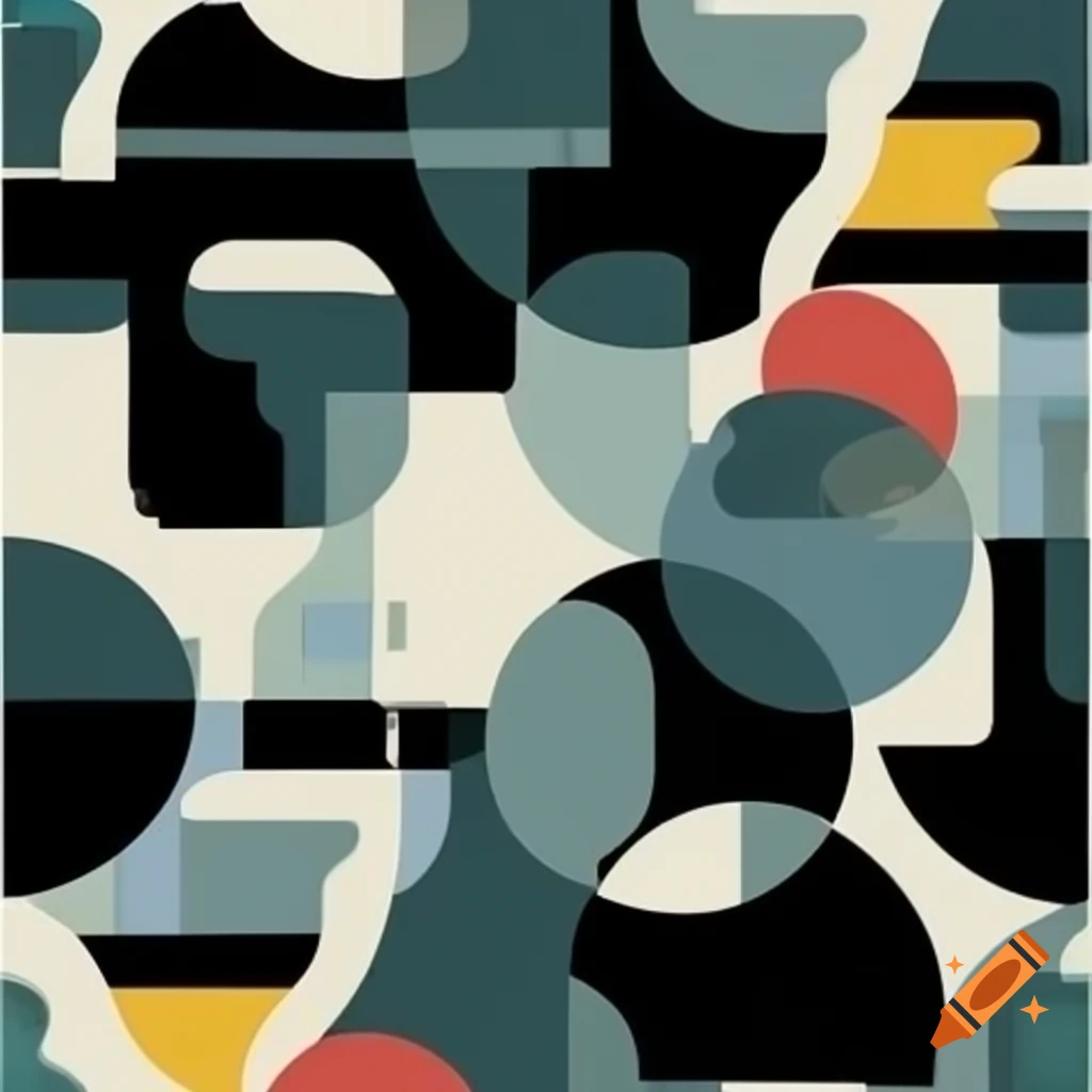 Abstract masculine design suitable for wallpaper on Craiyon