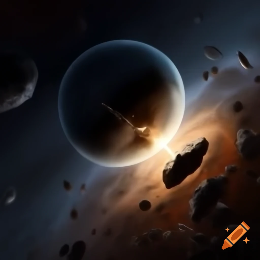 Subliminal space featuring a broken pen on Craiyon