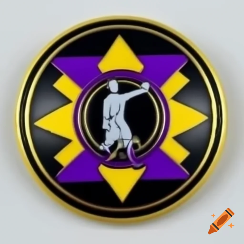 Football badge for dream destroyers cf featuring a wizard with black ...