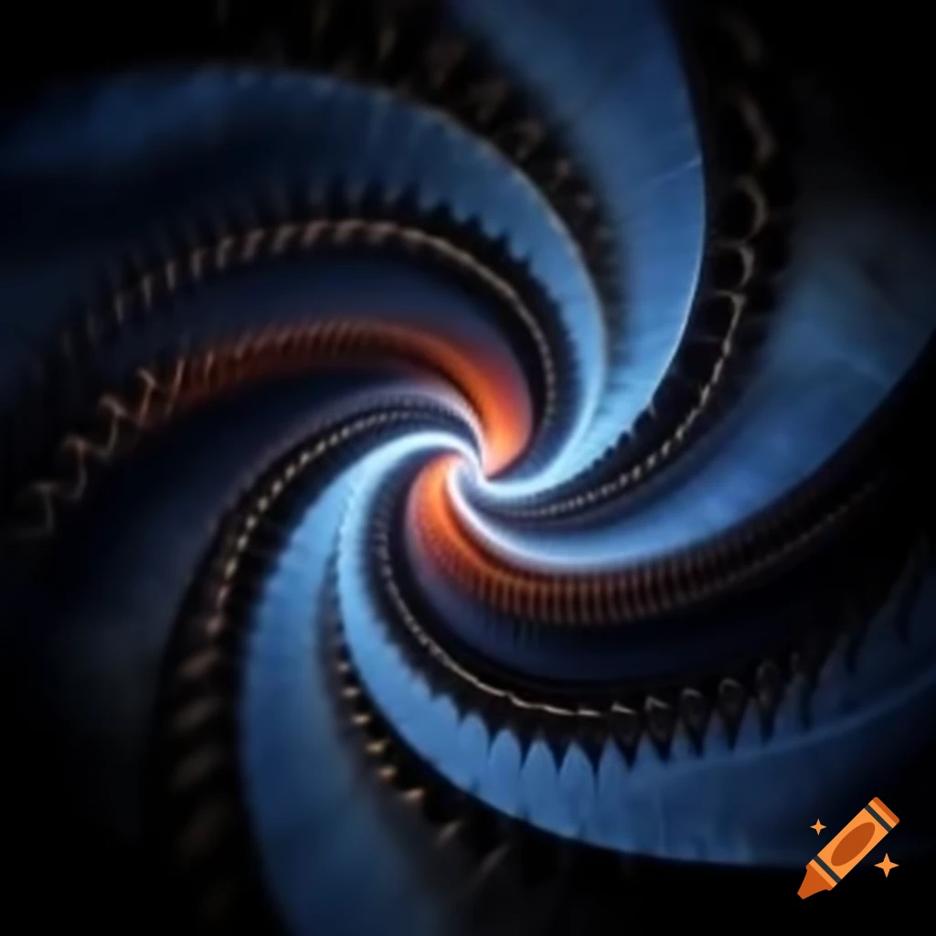 Lower case e logo featuring human mind curvature and fractal patterns ...