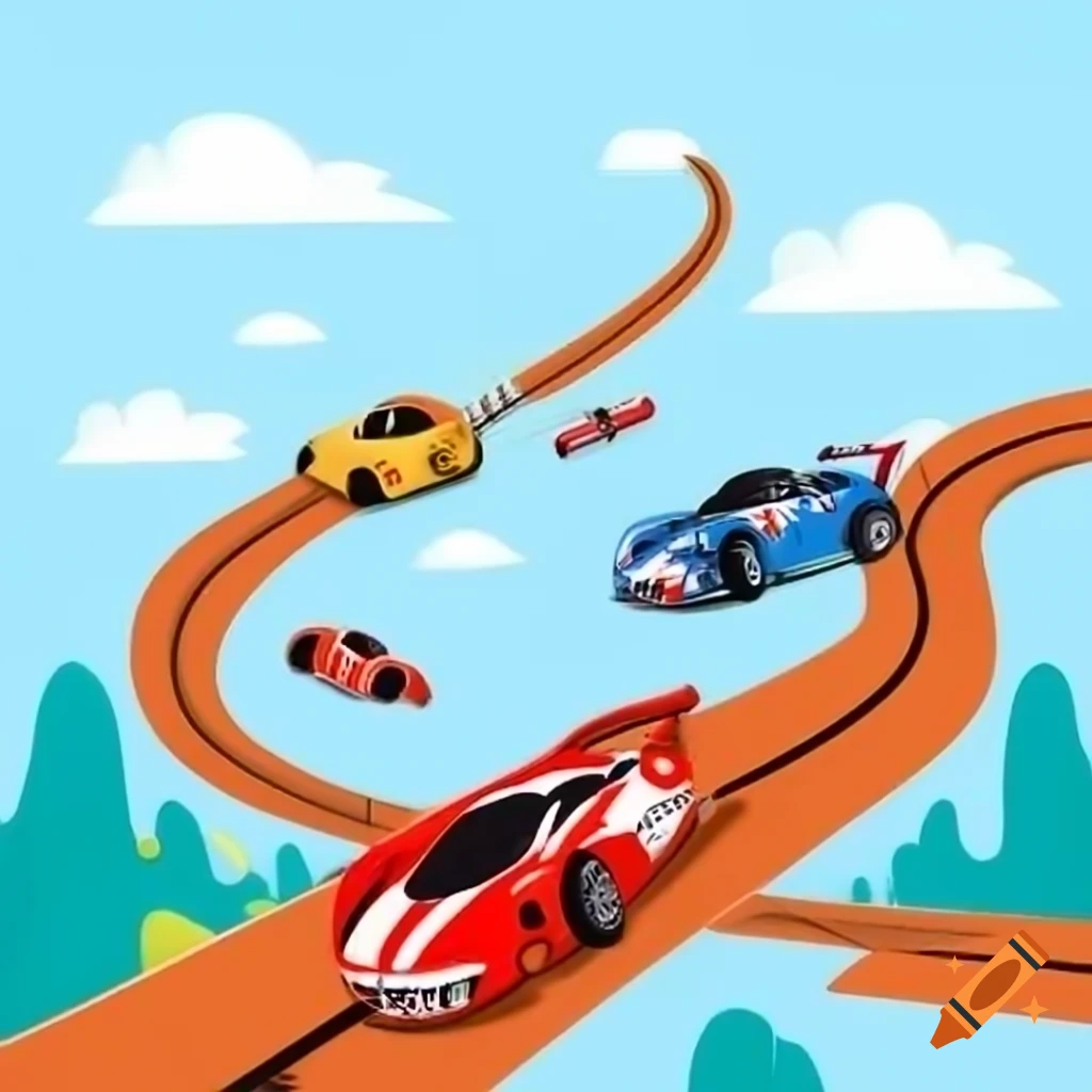 Holo car racer game features customizable cars and dynamic tracks on ...