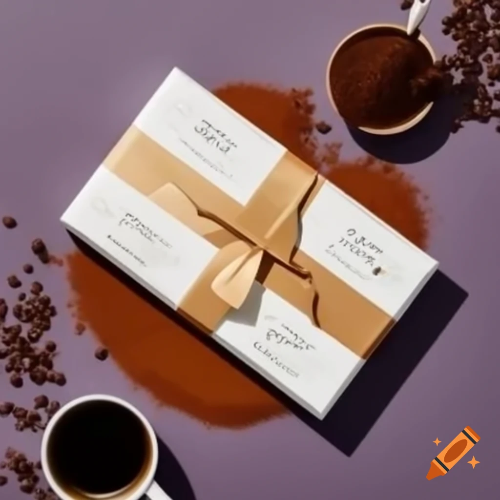 White chocolate powder packaging, one kilo, rise coffee brand on Craiyon