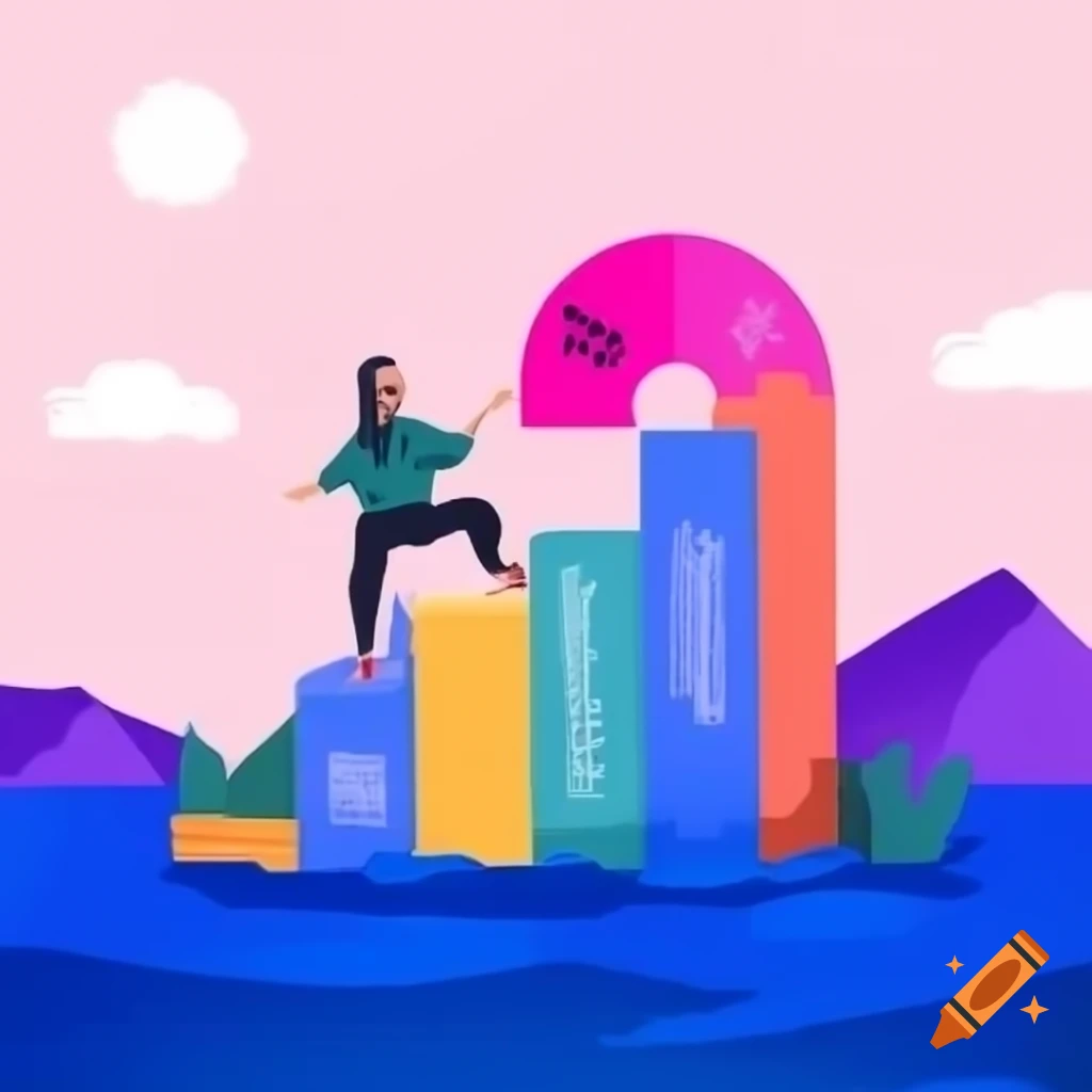 10-slide Instagram post on the theme 'The Power of a Positive Mindset ...