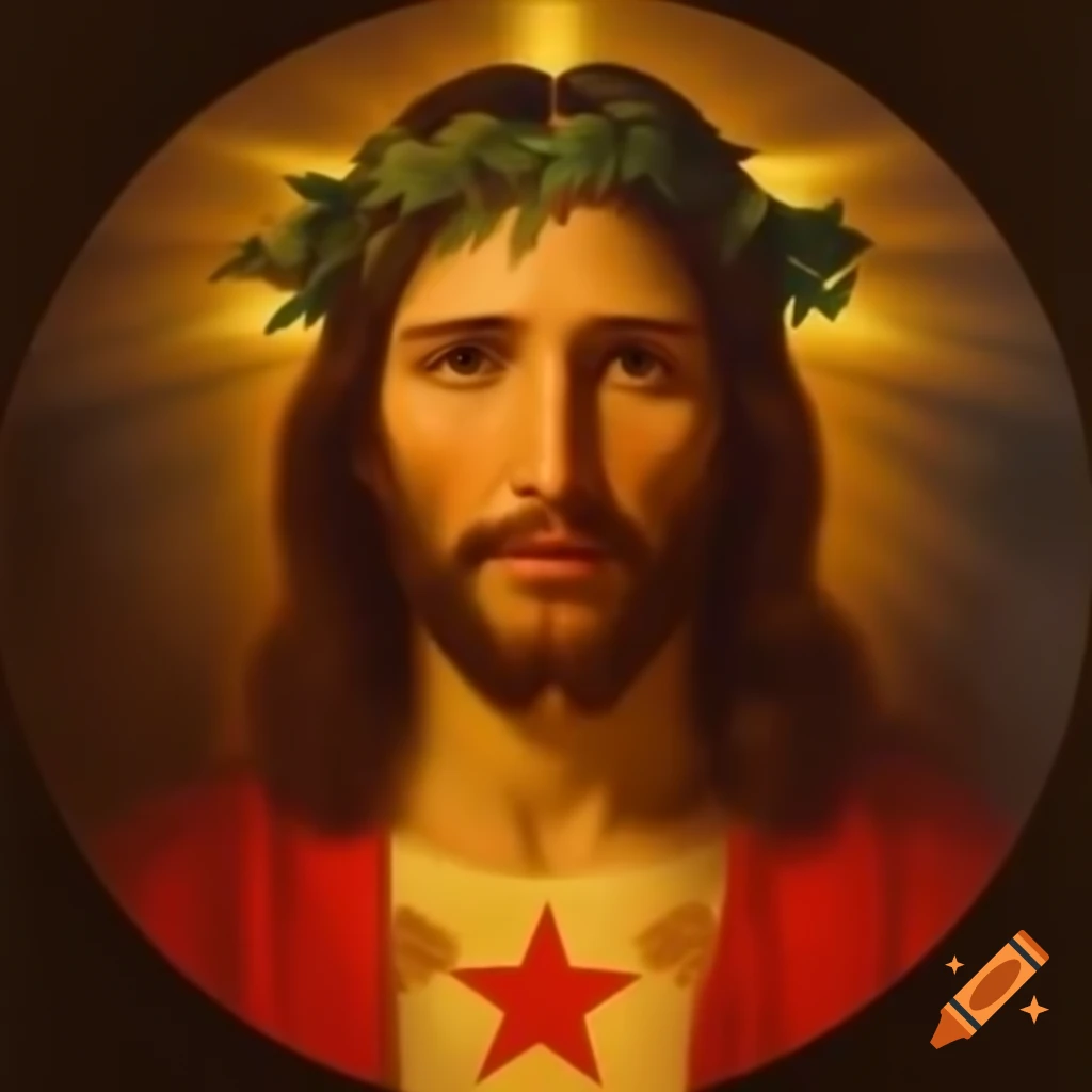 19th century painting of Jesus Christ uniting the working class with ...