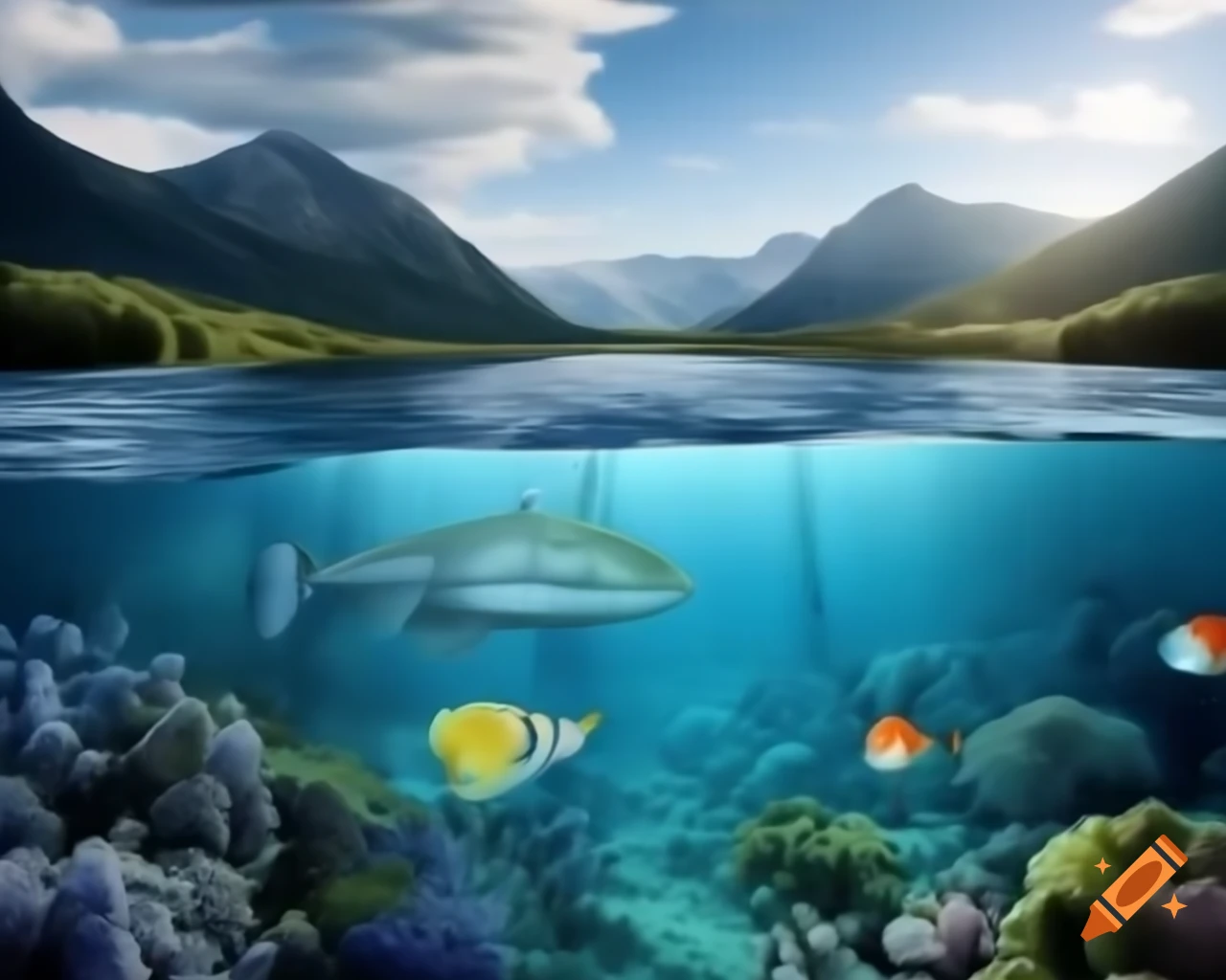 Highly detailed abstract full body portrait on Craiyon