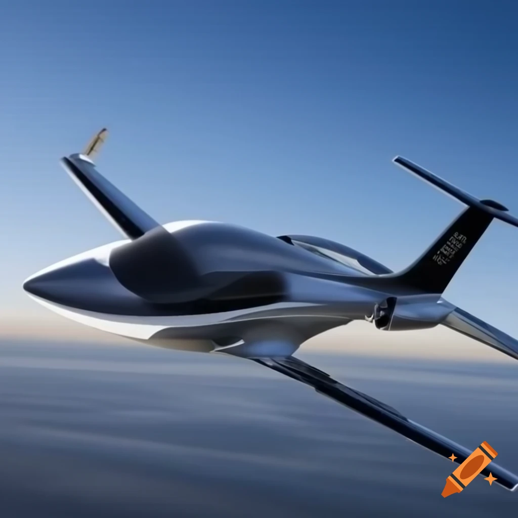 Sleek modern regional jet with aerodynamic design for efficiency on Craiyon