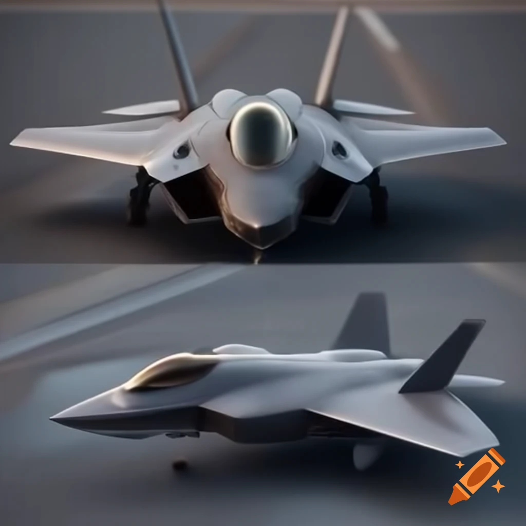 Sleek redesign of x-32 fighter jet with extreme stealth features and ...