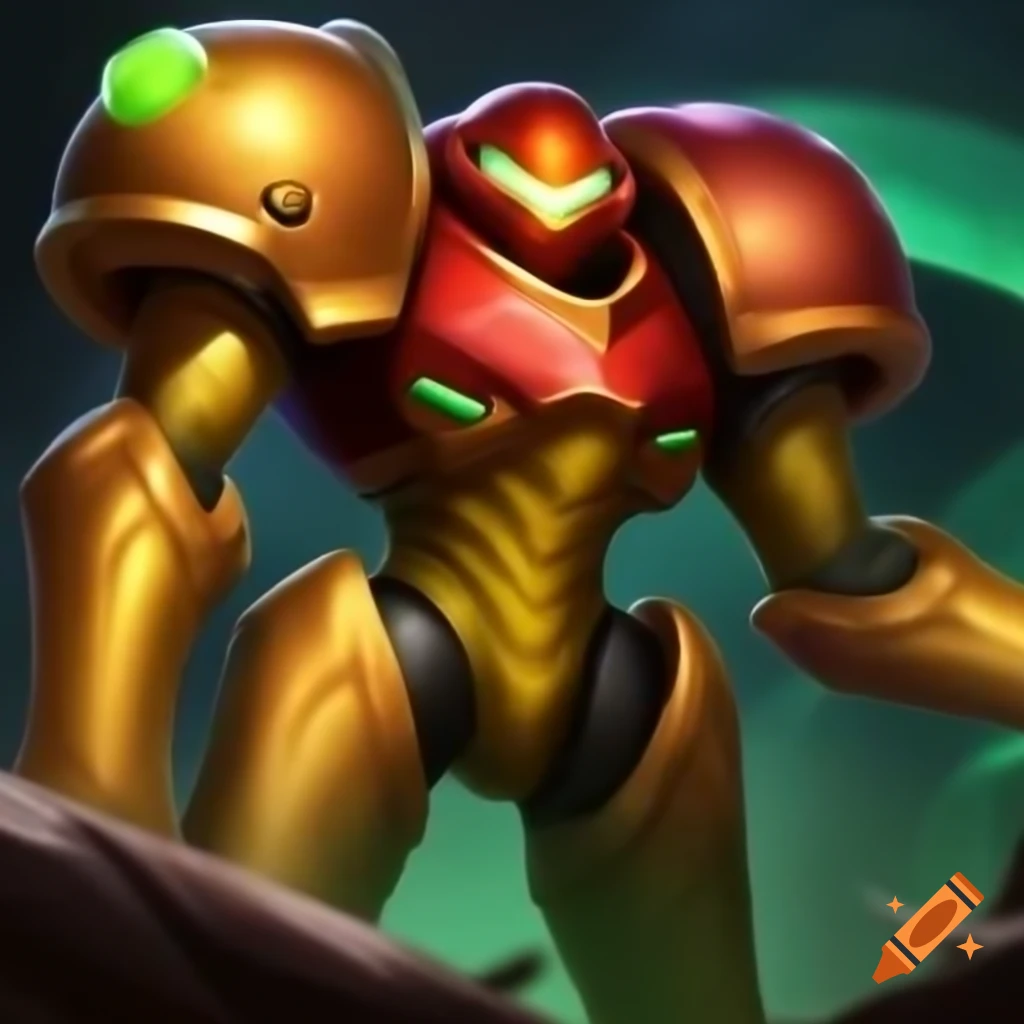 Samus aran, iconic video game character on Craiyon