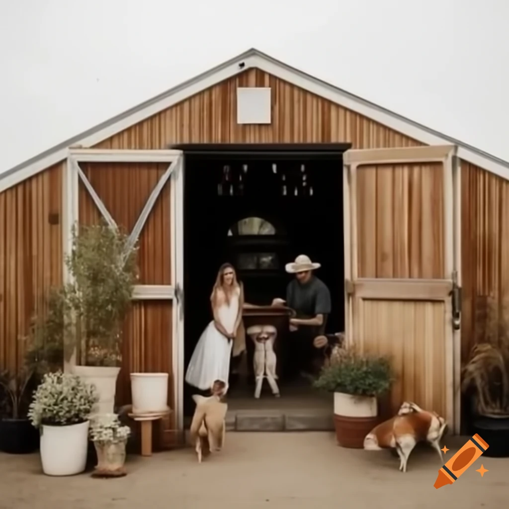 Western-style cafe in the countryside with plants, desserts, drinks ...