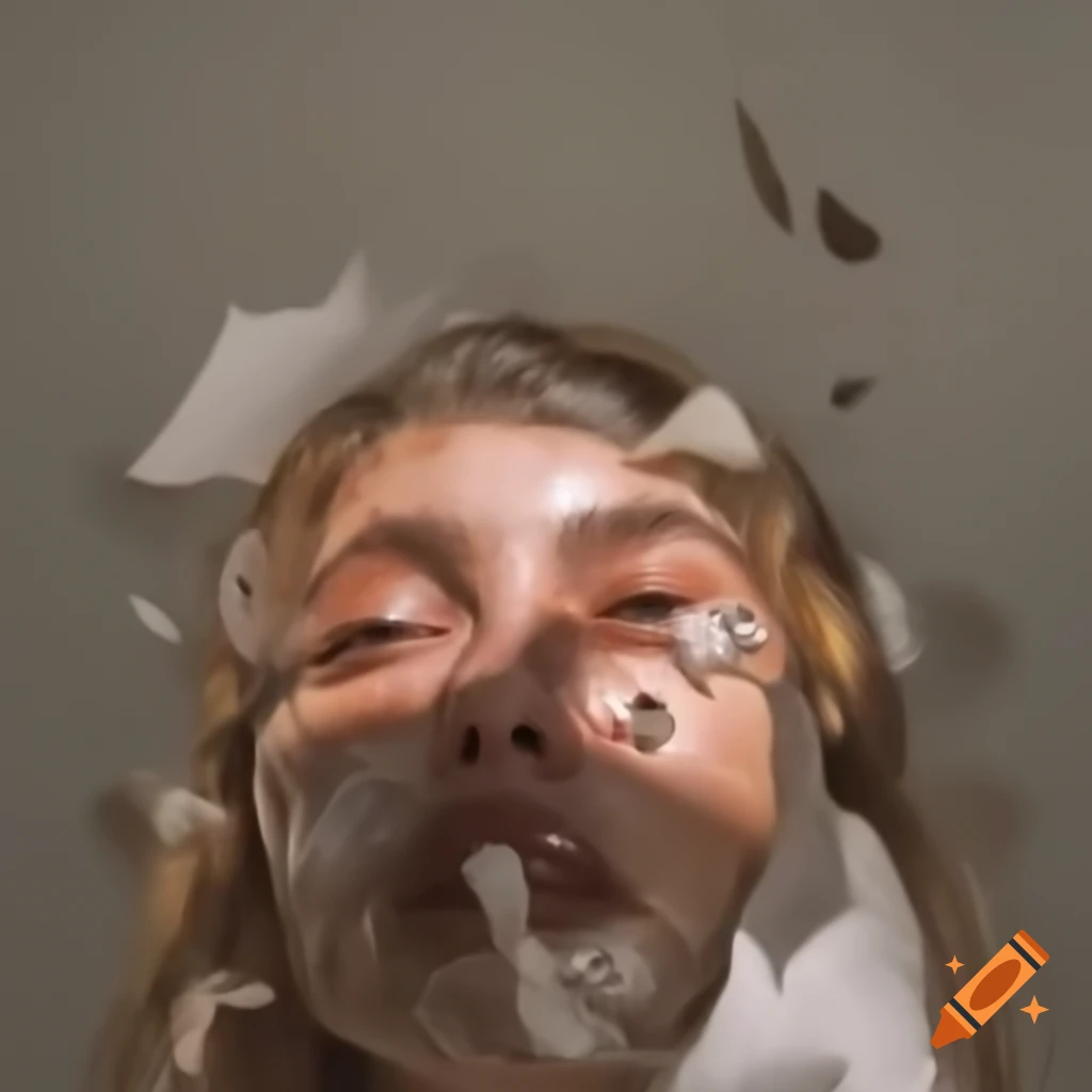 Aesthetic artwork featuring 'messy but real' text in a cool trendy ...