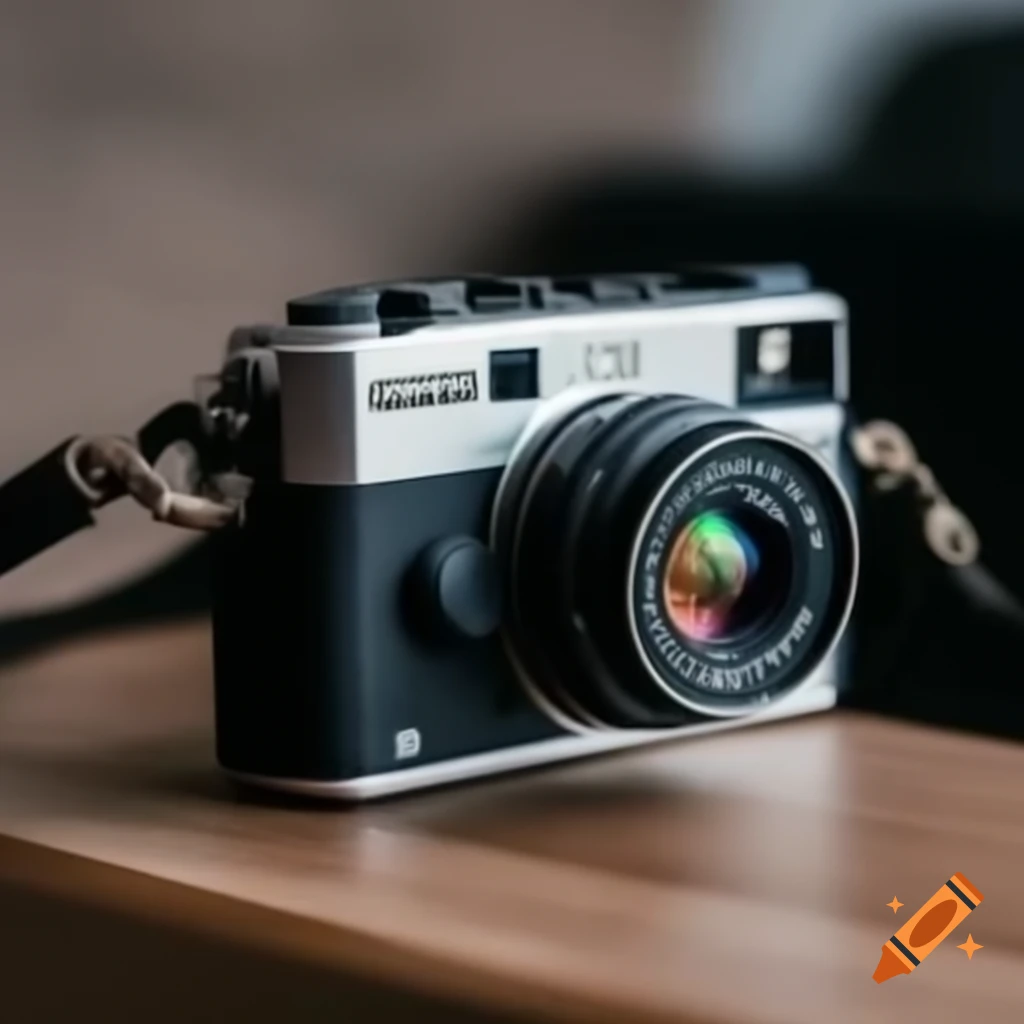 Compact and portable camera design on Craiyon