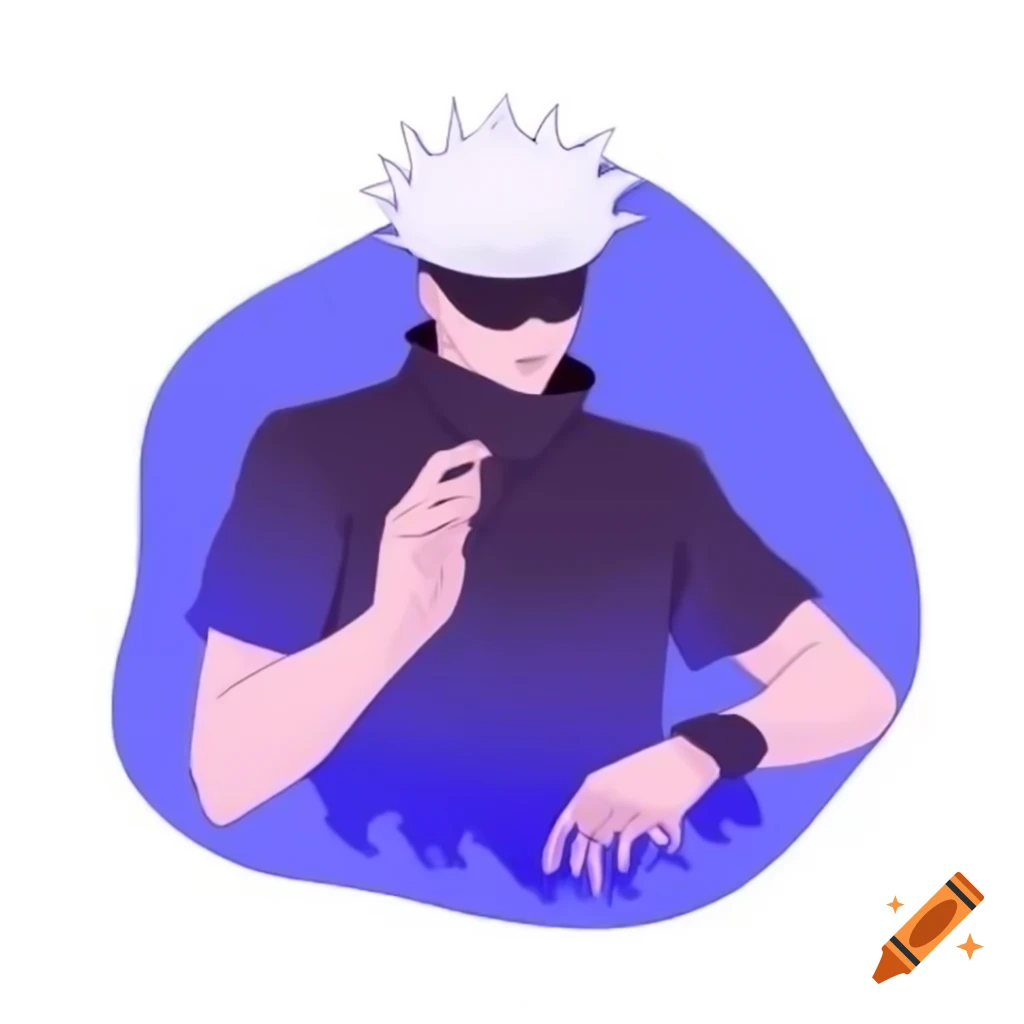 Gojo's domain expansion known as infinite void, showcasing abstract ...